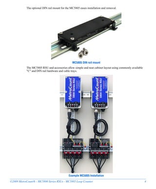 Metro count mc5805_loop_counter | PDF
