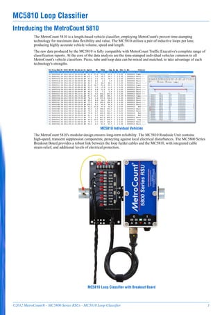 Metro count mc5810_loop_classifier | PDF