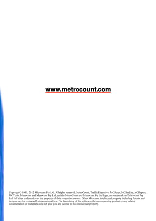 Metro count mc5810_loop_classifier | PDF