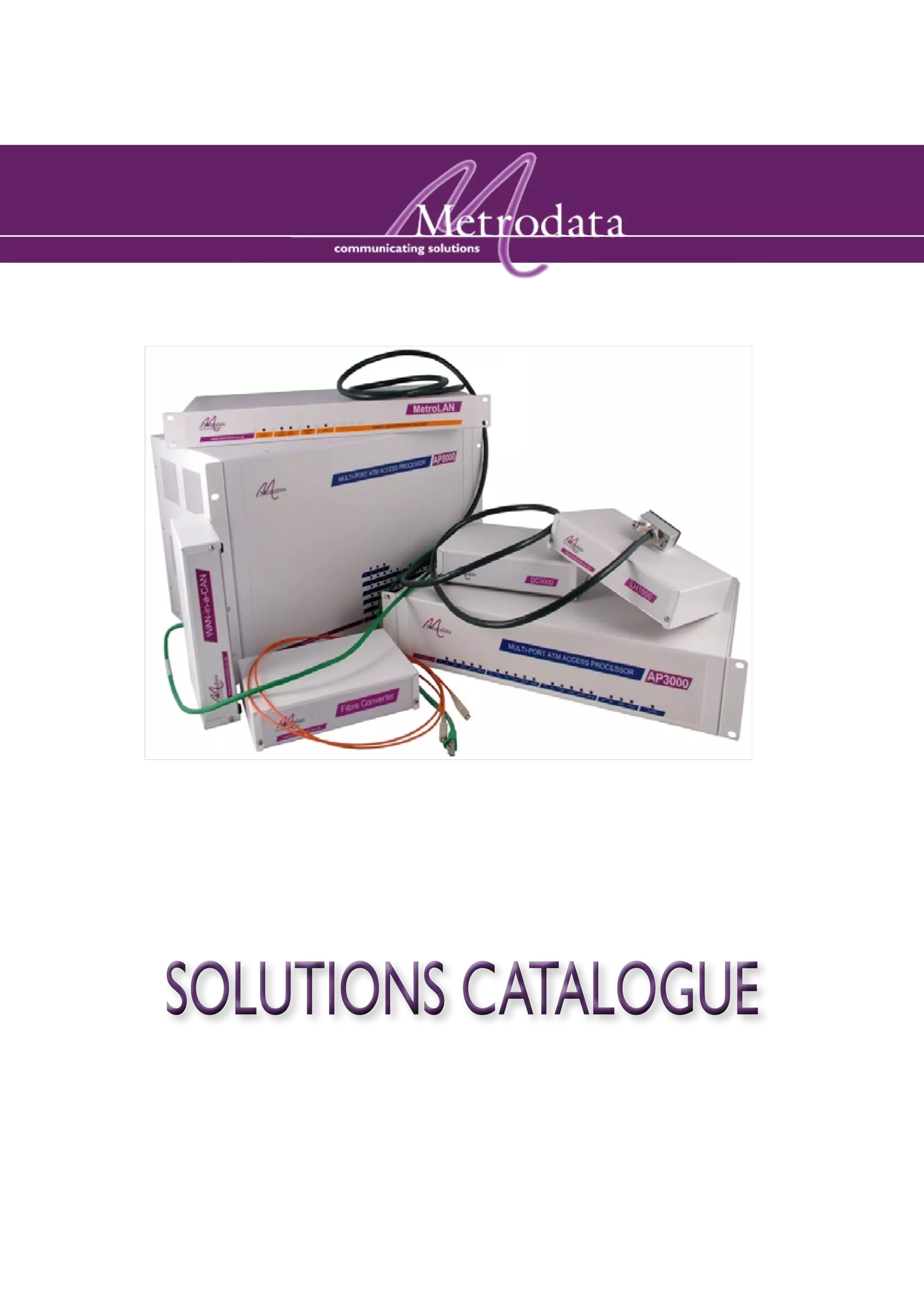 Metrodata Solutions Catalogue | PDF | Computer Peripherals | Computing