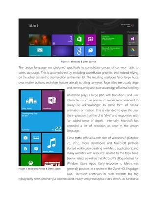 Metro design language | PDF | Desktop Publishing | Computer Software ...