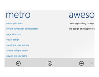 Metro design primer | PDF | Desktop Publishing | Computer Software and ...