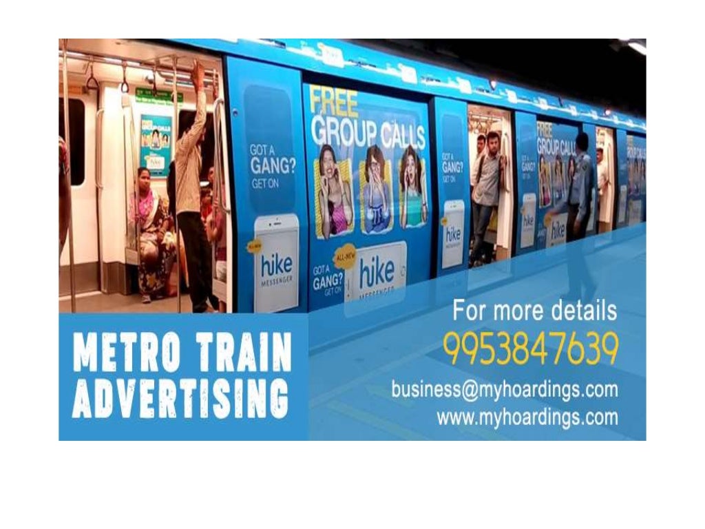 Metro Branding | Metro inside and outside advertising | Delhi,Kolkata ...