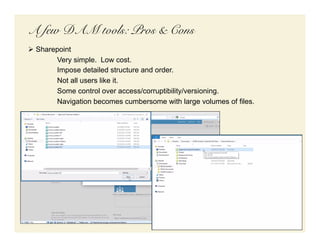 Metro intro to dam workshop | PPT
