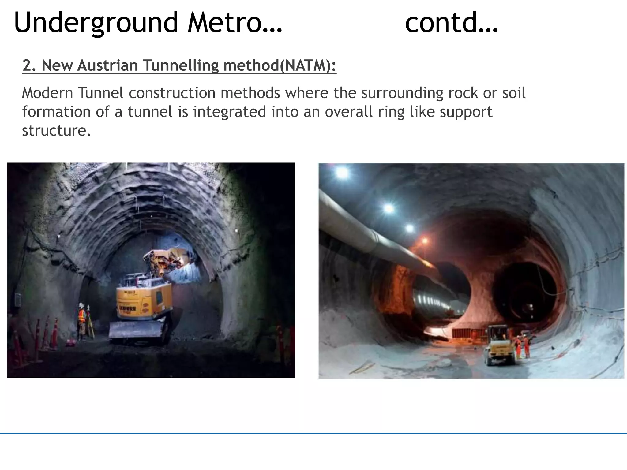 Presentation on Underground metro. | PPTX