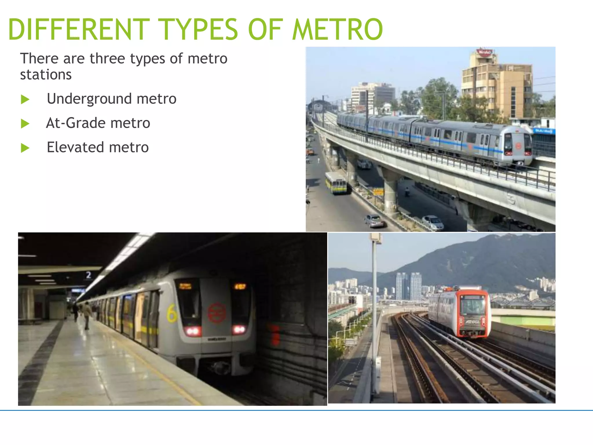 Presentation on Underground metro. | PPTX