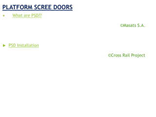 Presentation on Underground metro. | PPT