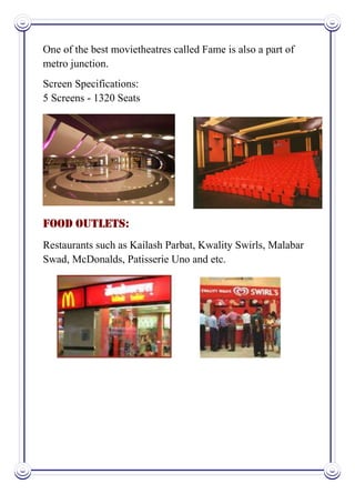 Metro junction case study | DOCX | Malls & Shopping Centers | Attractions