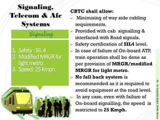 Metrolite India LRT Dr Namrita Kalsi DMRC | PPT