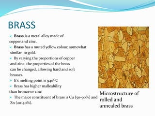 Brass Microstructure