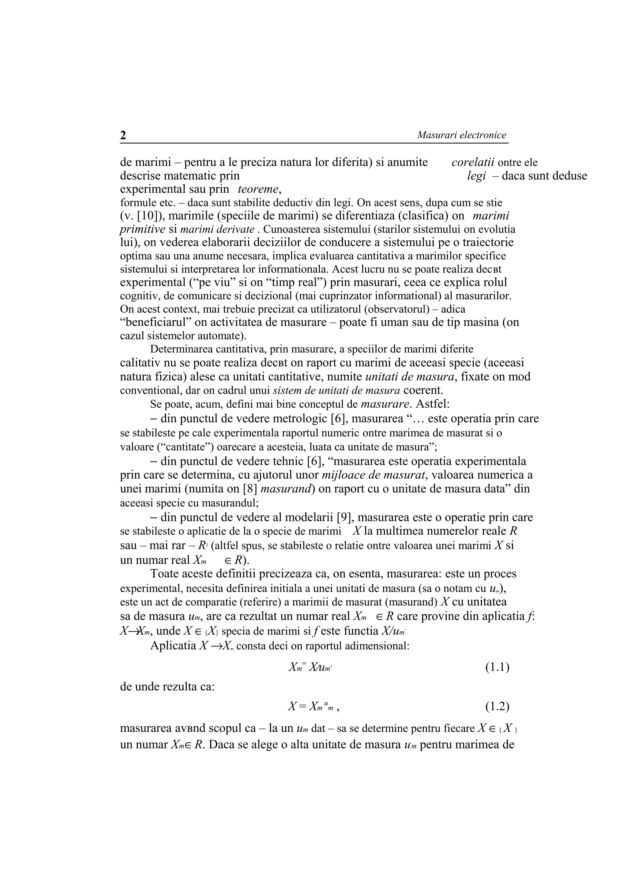 Metrologie notiuni introductive,laborator | PDF