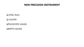 METROLOGY.for engineering students 5th sem | PPT