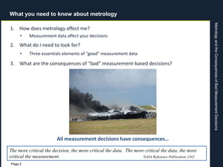 Metrology & The Consequences of Bad Measurement Decisions | PPTX