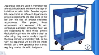 LAYOUT PLAN OF RUET METROLOGY LAB | PPT
