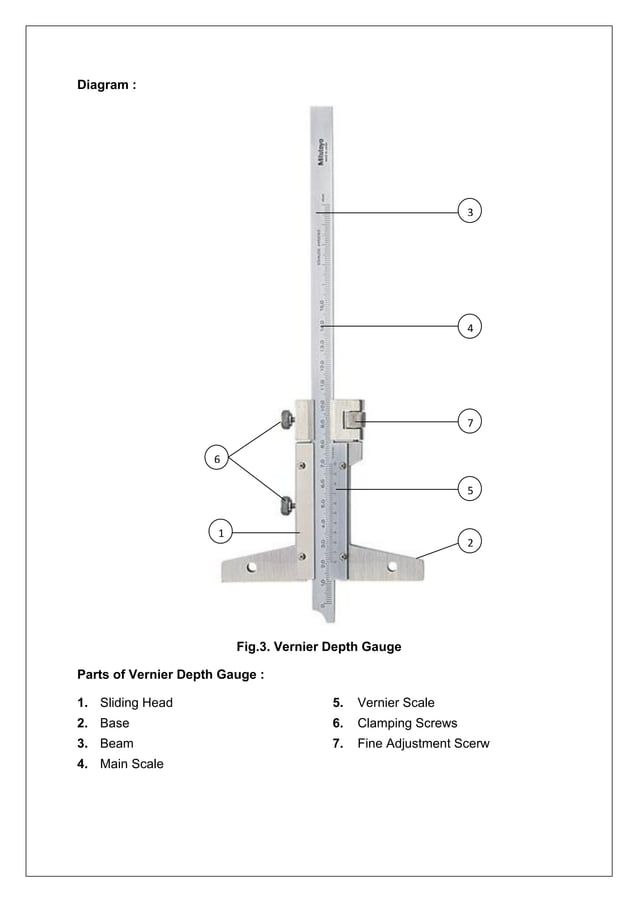 Metrology and instrumentation lab manual | PDF