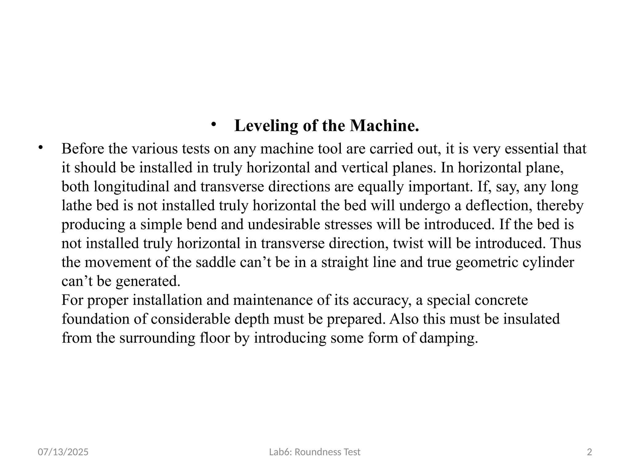 Metrology and Machine Tools - Mod 5.pptx
