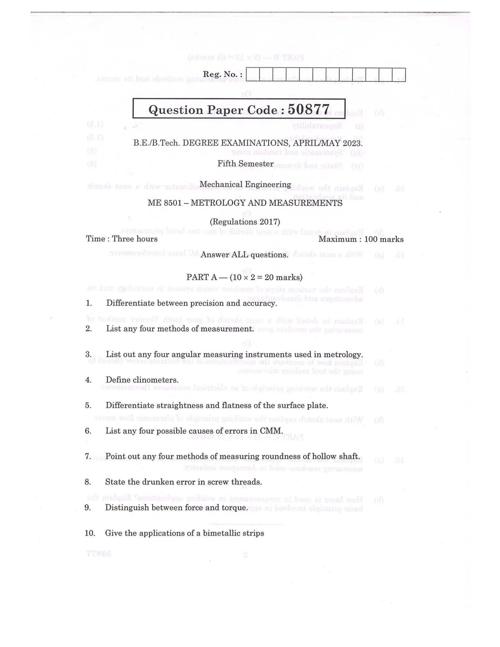 METROLOGY AND MEASUREMENTS - ME 8501 (1).pdf