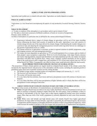 Meteorology assignment | PDF