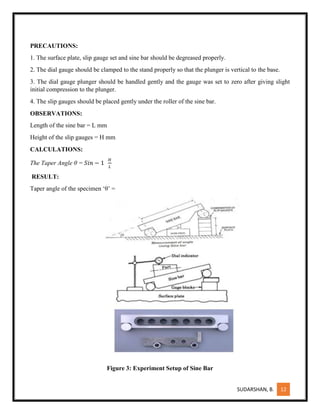 METROLOGY LAB MANUAL 26 12-16 | PDF