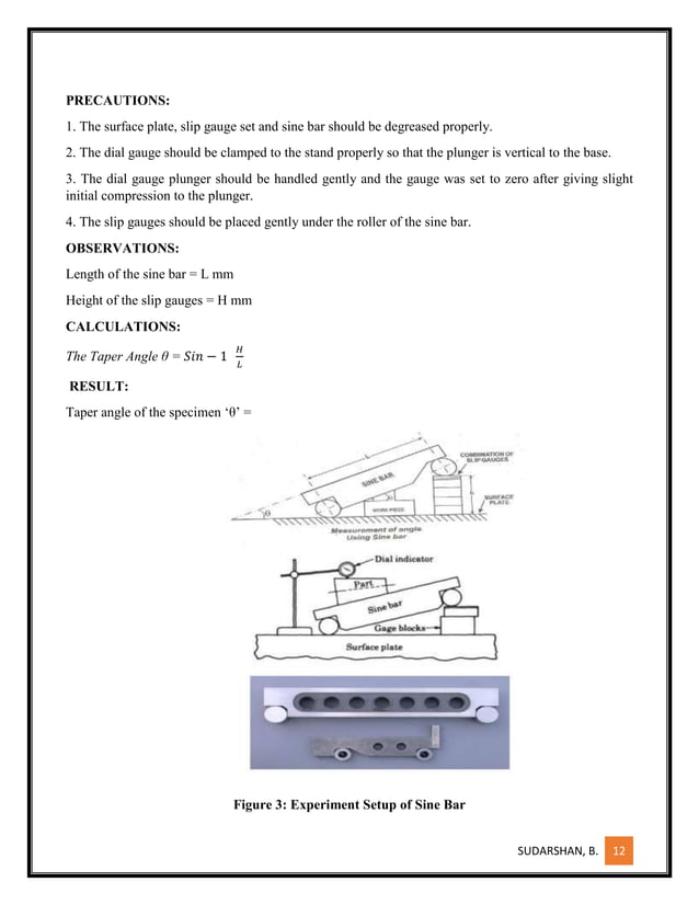 METROLOGY LAB MANUAL 26 12-16 | PDF | Physics | Science