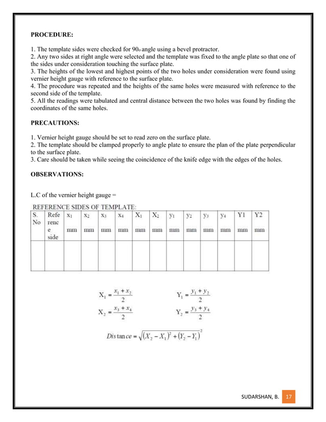 METROLOGY LAB MANUAL 26 12-16 | PDF | Physics | Science