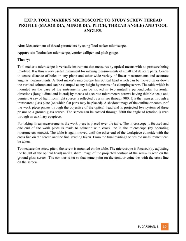 METROLOGY LAB MANUAL 26 12-16 | PDF | Physics | Science