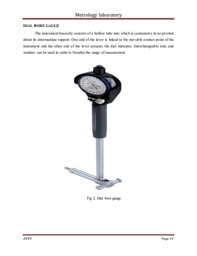 Metrology lab manual for marine engineering | PDF
