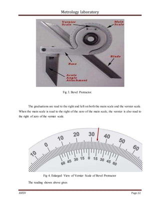 Metrology lab manual for marine engineering | DOCX
