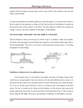 Metrology lab manual for marine engineering | DOCX