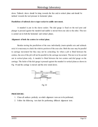 Metrology lab manual for marine engineering | DOCX