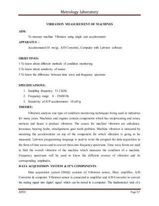 Metrology lab manual for marine engineering | DOCX