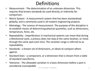 Metrology linear | PDF