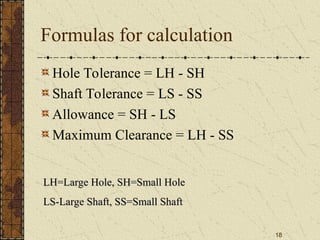metrology Module-2 PPT-1a .Tolerancesppt.ppt