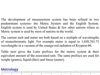 metrology and measurements Fundamentals to understand | PPT