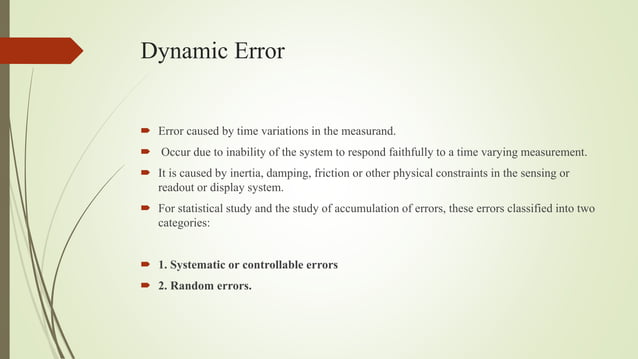 Quality assurance errors | PPTX | Physics | Science