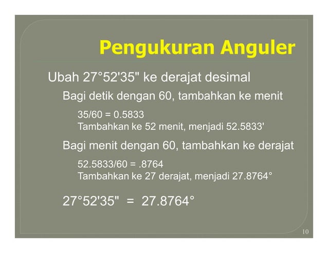 Metrology sudut | PDF