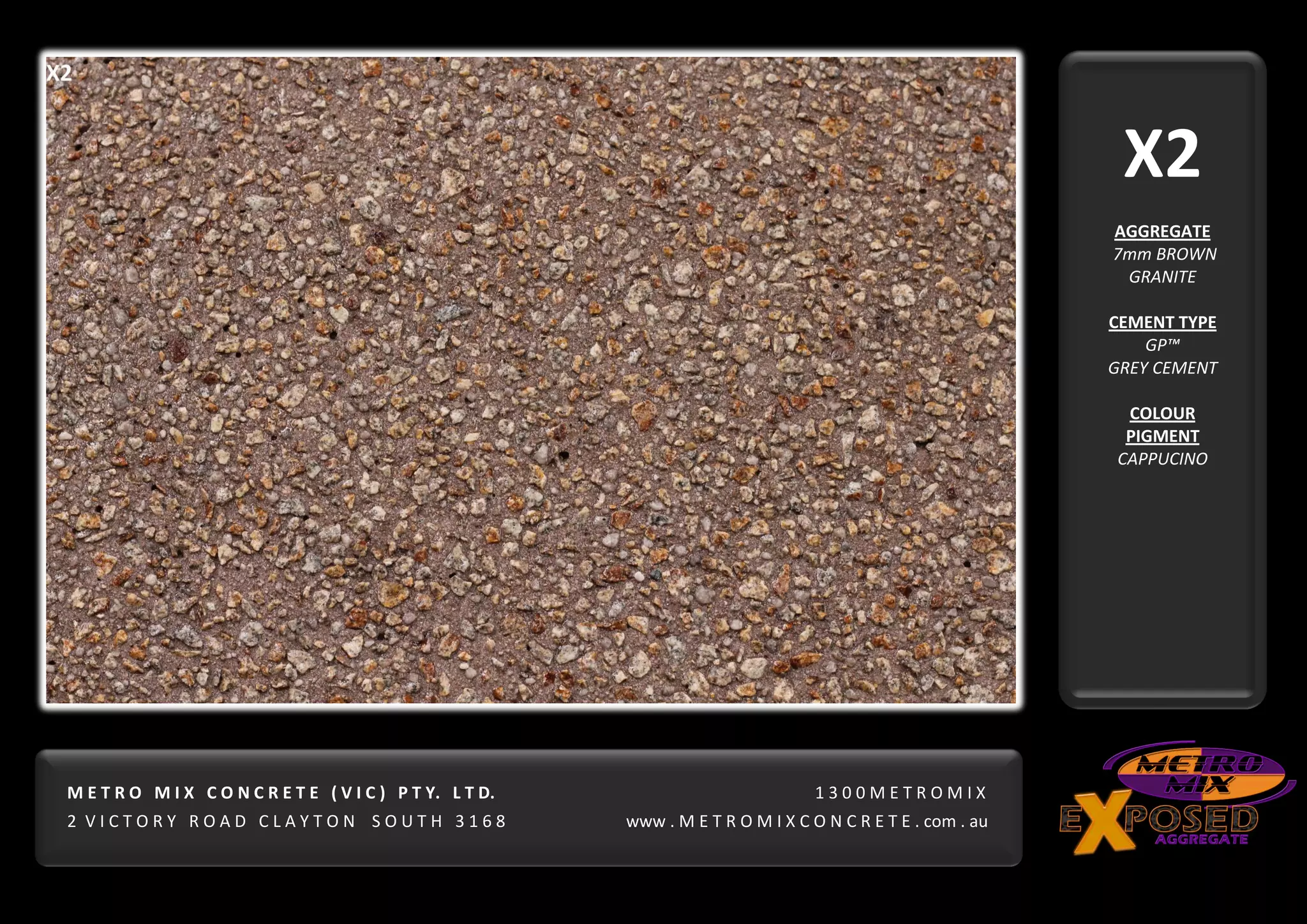 Metro Mix Concrete - Exposed Aggregate Concrete Catalogue | PDF