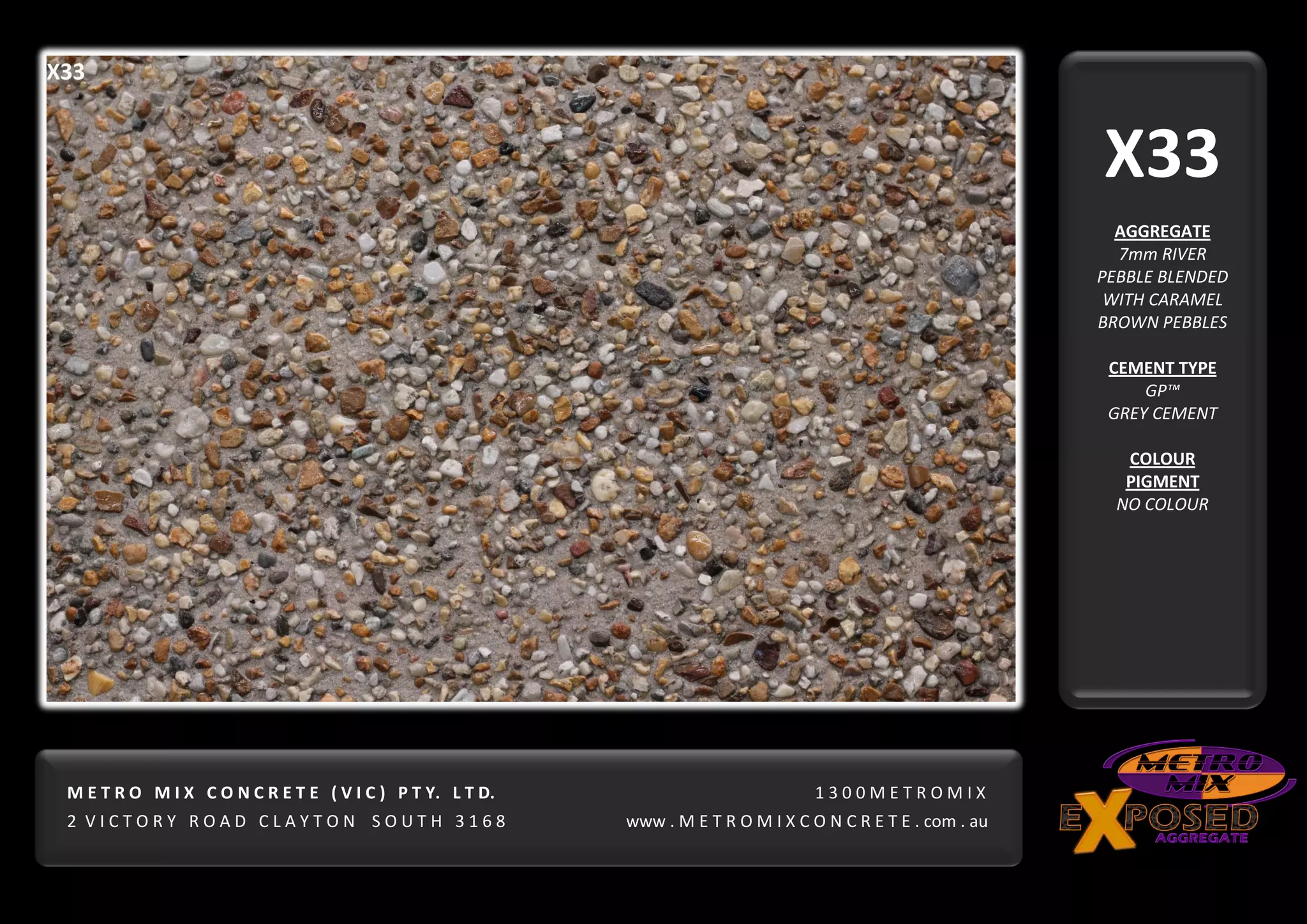 Metro Mix Concrete - Exposed Aggregate Concrete Catalogue | PDF