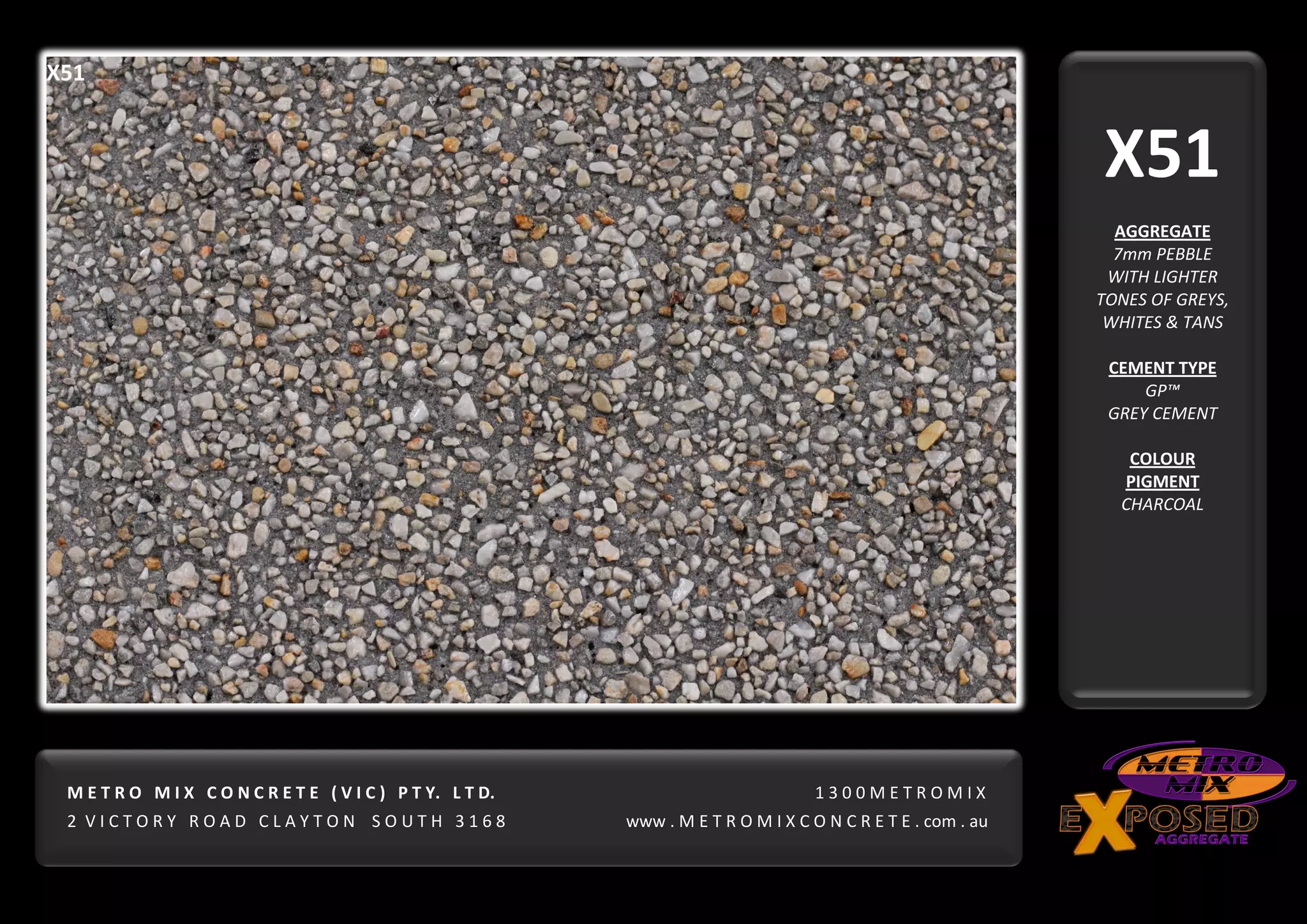 Metro Mix Concrete - Exposed Aggregate Concrete Catalogue | PDF