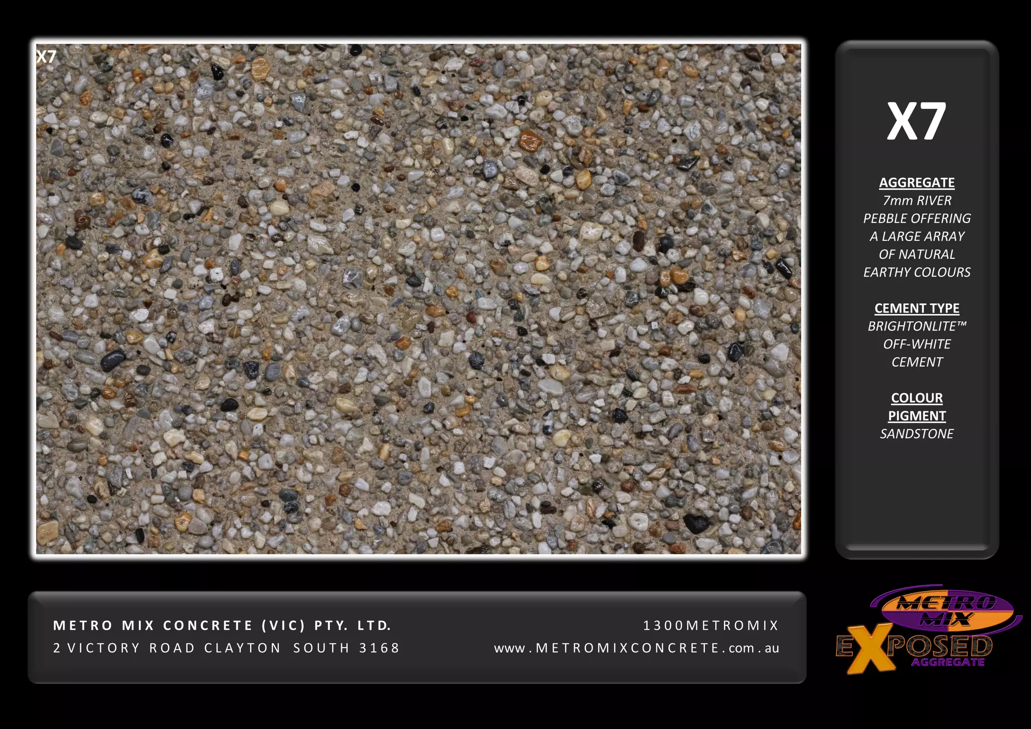 Metro Mix Concrete - Exposed Aggregate Concrete Catalogue | PDF