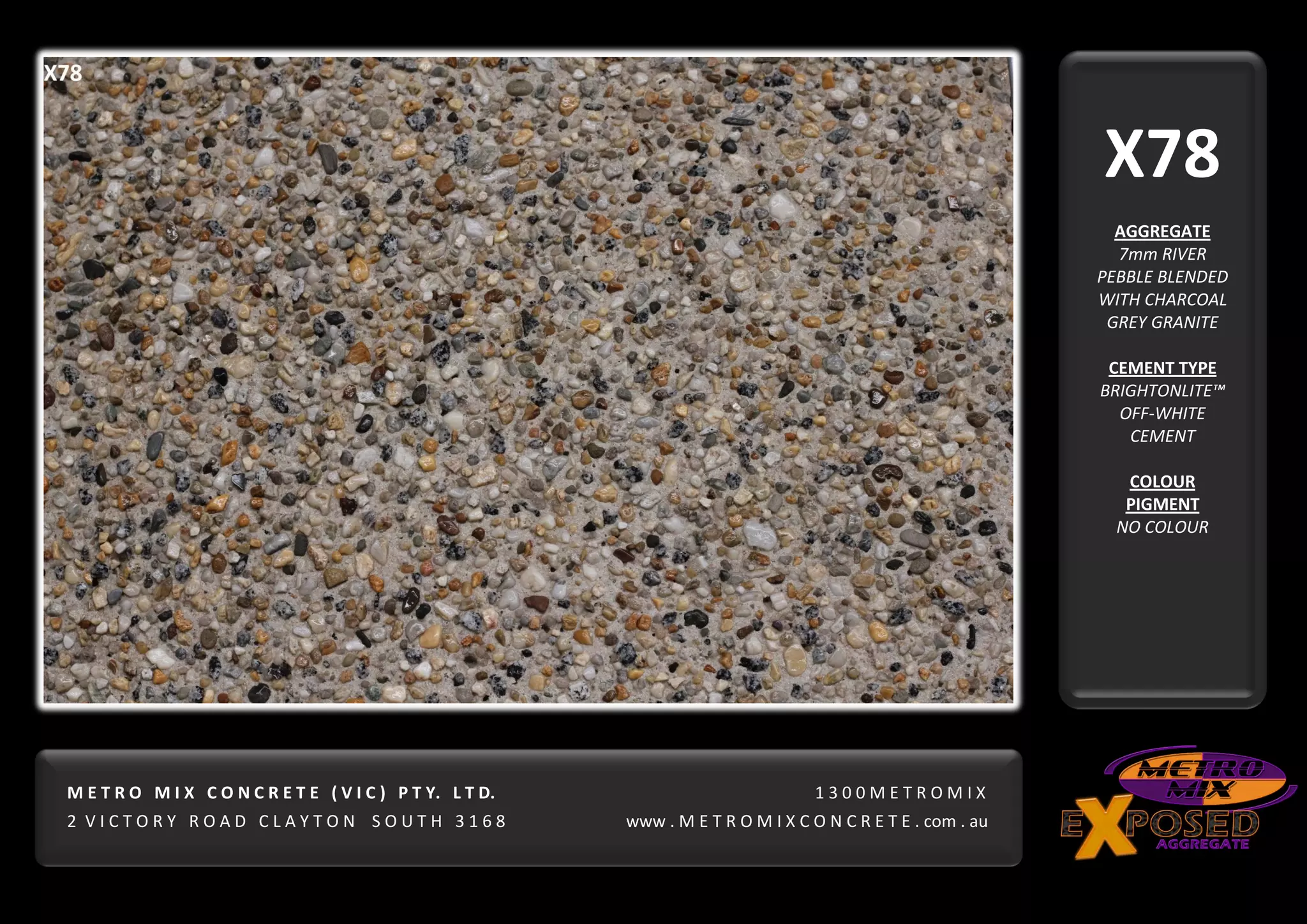 Metro Mix Concrete - Exposed Aggregate Concrete Catalogue | PDF