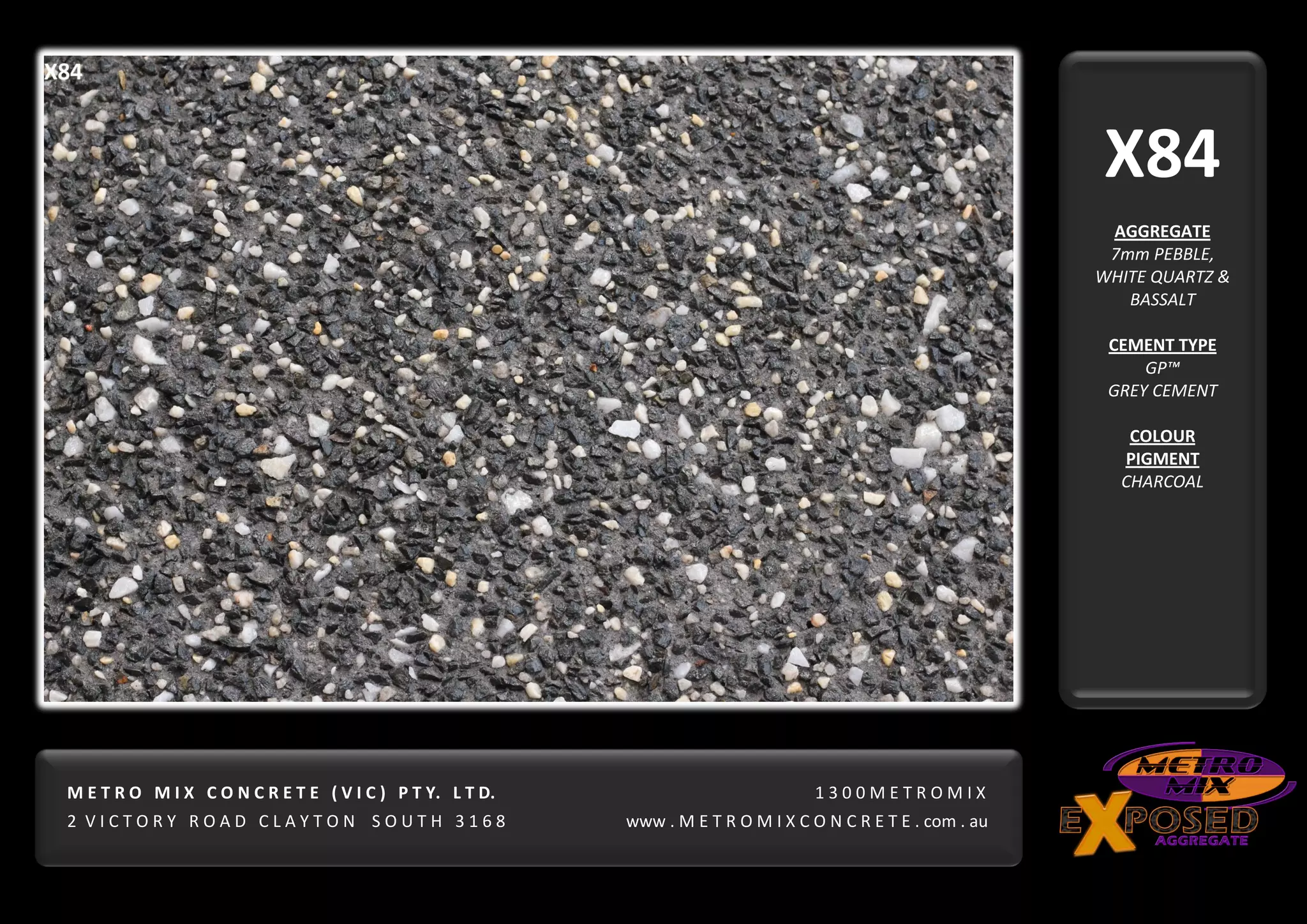 Metro Mix Concrete - Exposed Aggregate Concrete Catalogue | PDF