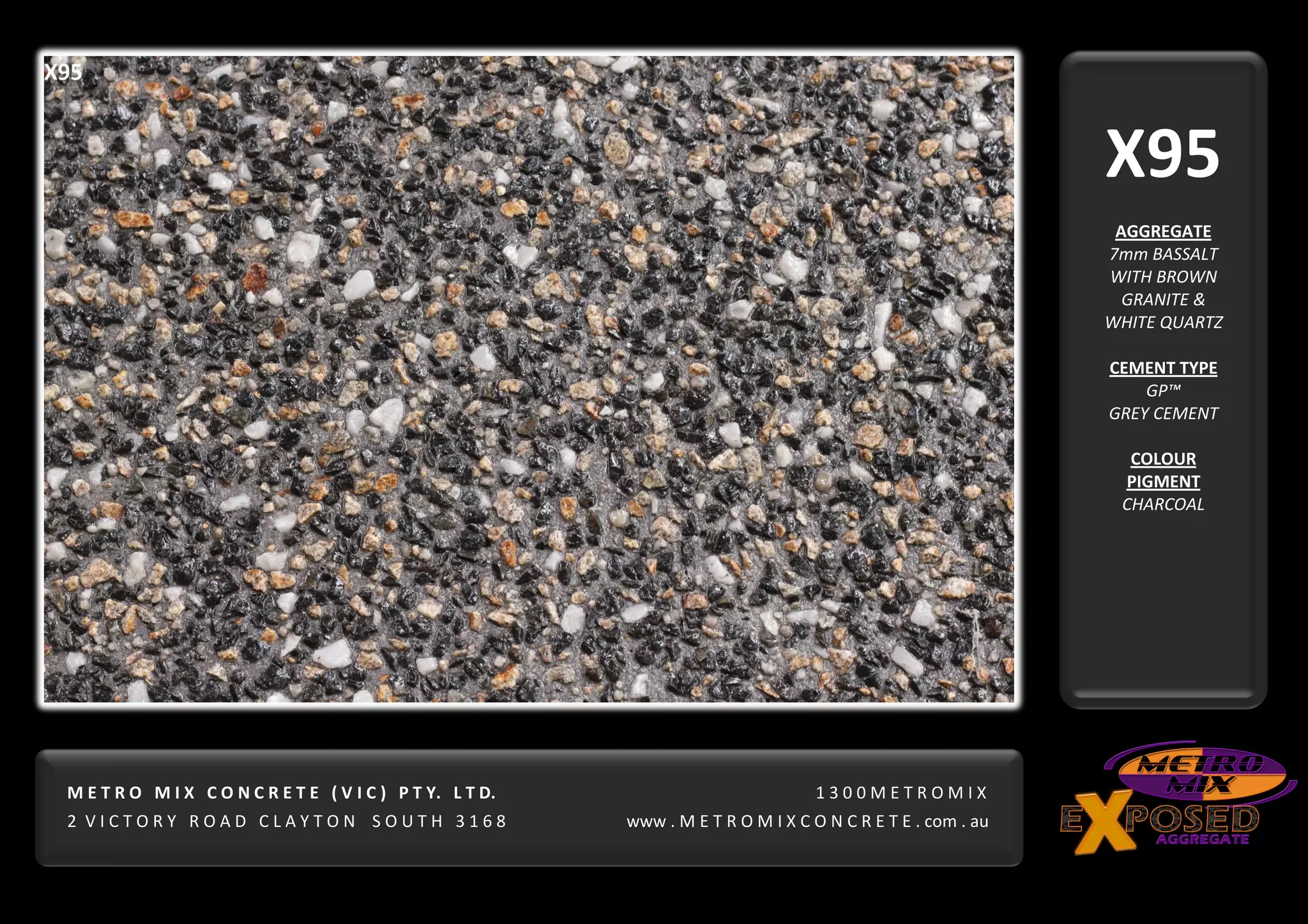 Metro Mix Concrete - Exposed Aggregate Concrete Catalogue | PDF