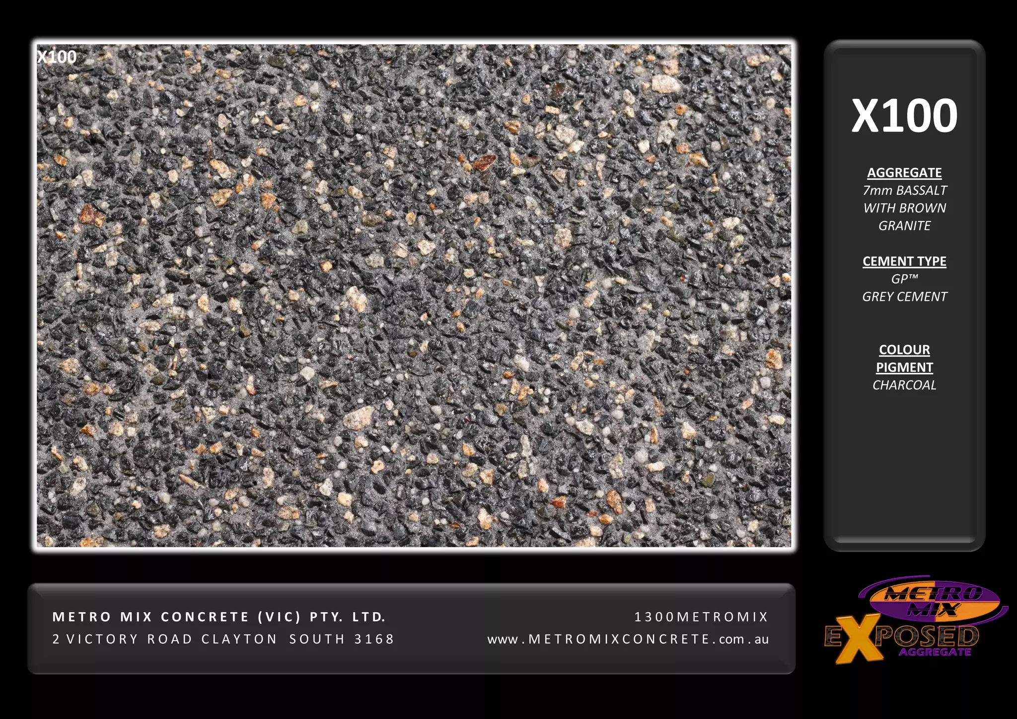 Metro Mix Concrete - Exposed Aggregate Concrete Catalogue | PDF