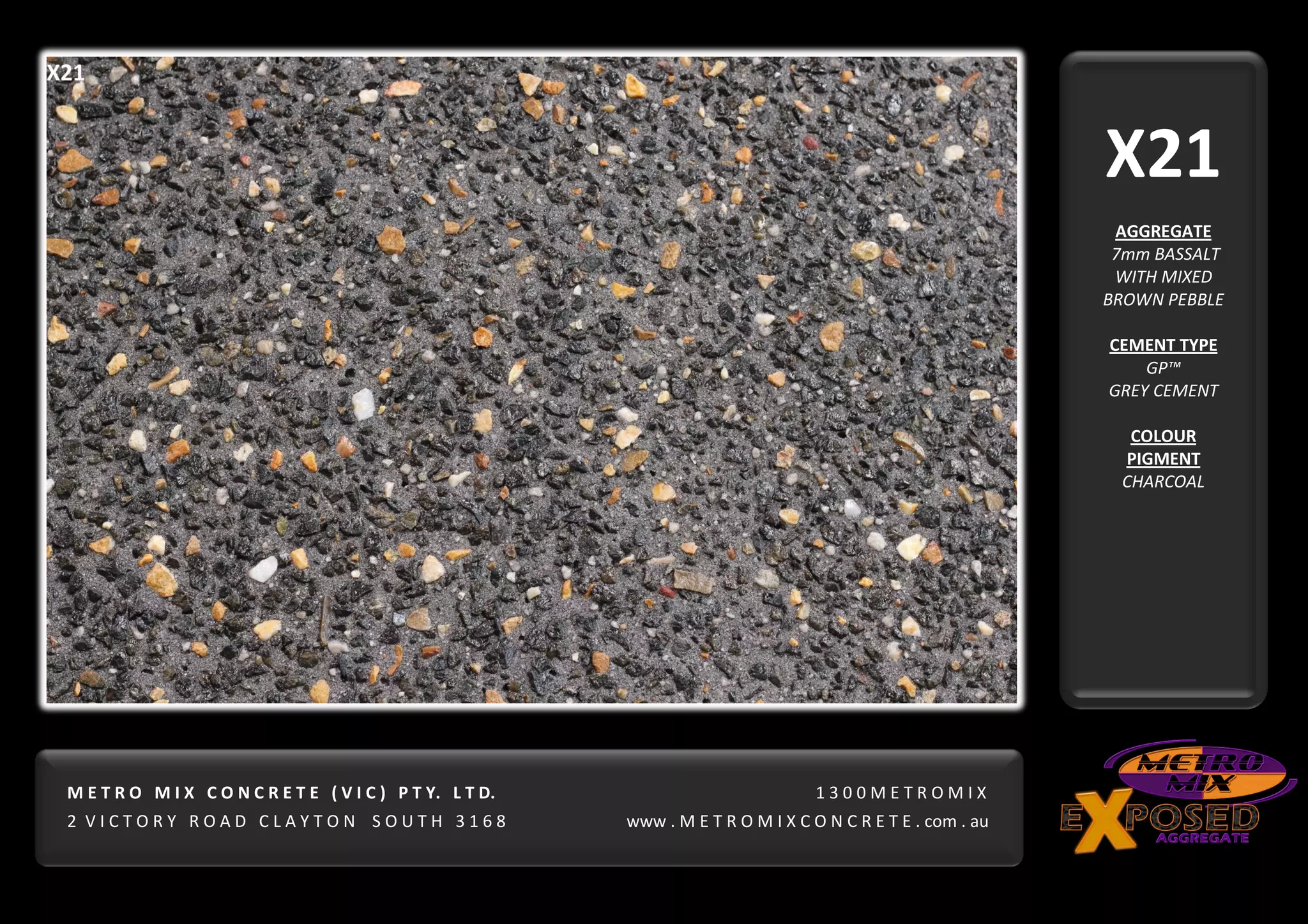 Metro Mix Concrete - Exposed Aggregate Concrete Catalogue | PDF