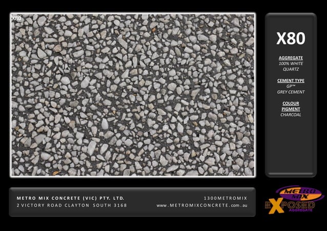 Metro Mix Concrete - Exposed Aggregate Concrete Catalogue | PDF ...