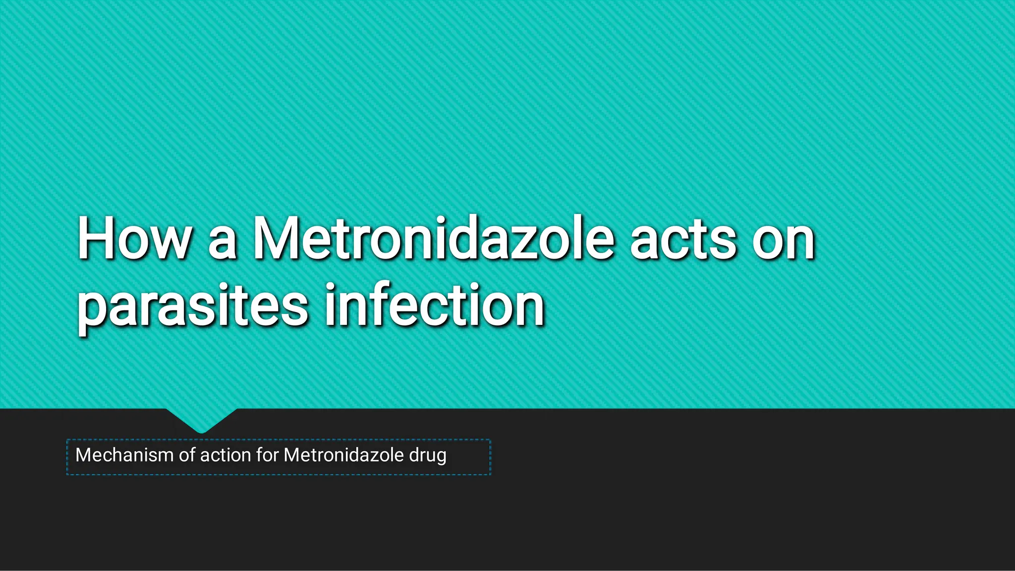 Metronidazole mechanism of action on bacteria and parasites pdf | PDF