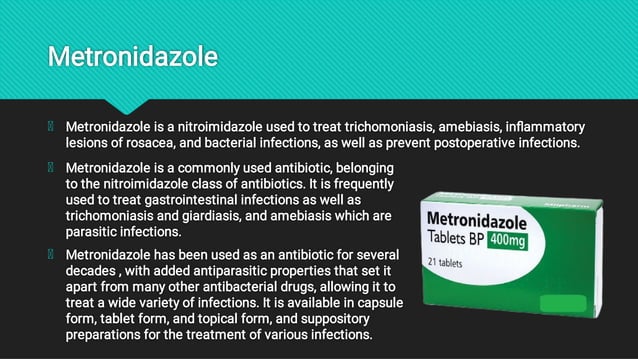 Metronidazole mechanism of action on bacteria and parasites pdf | PDF