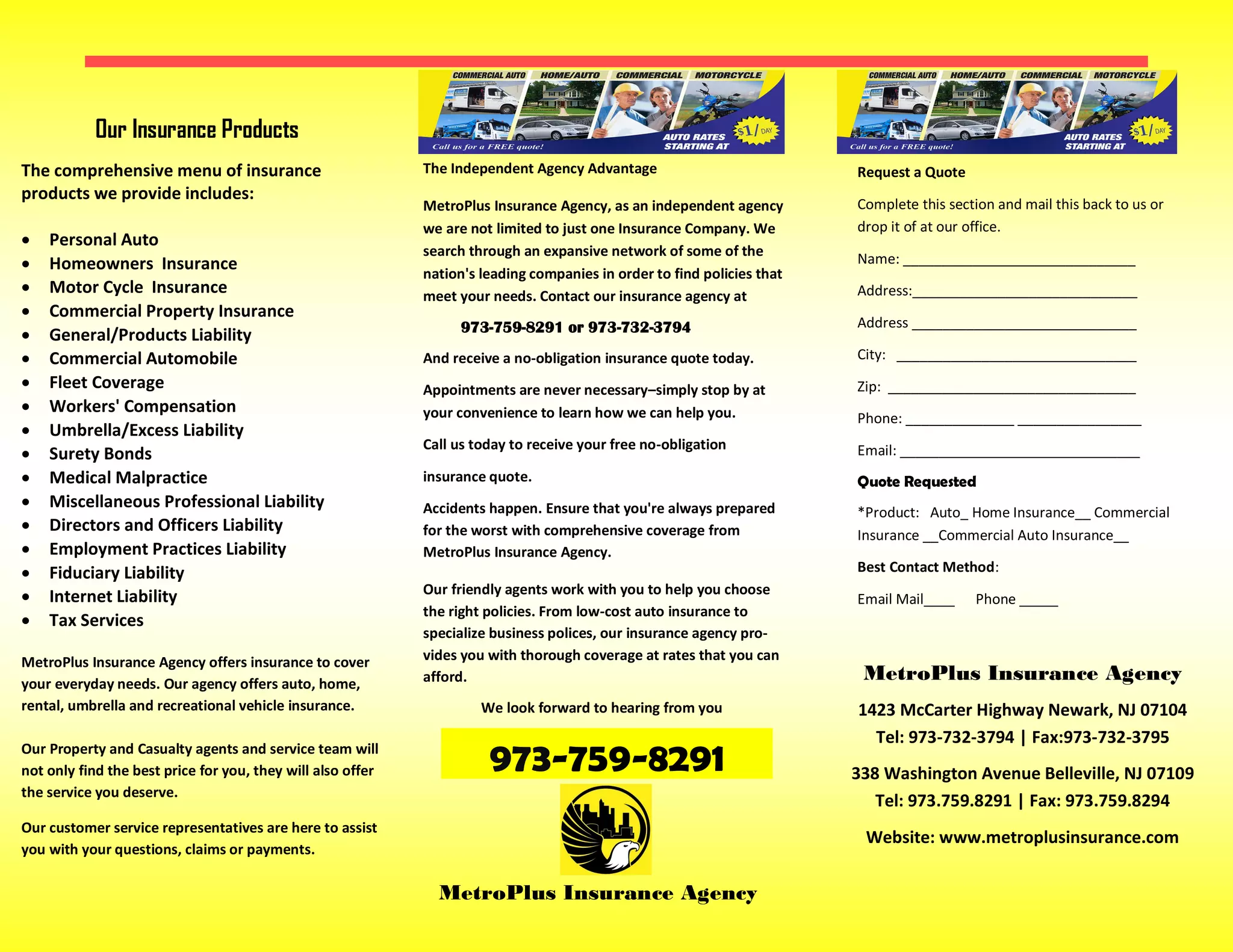 Metroplus insurance agency | PDF