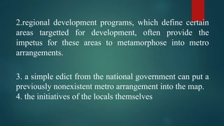 Lecture Presentation on Metro-Governance | PPTX | Developmental Sites ...